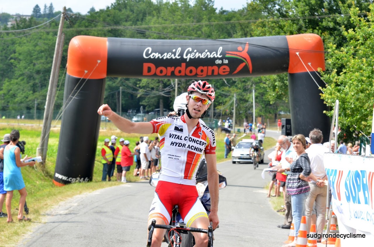 Sud Gironde – CYCLISME — — Tour de la Dordogne , 1ére étape à Luc ...