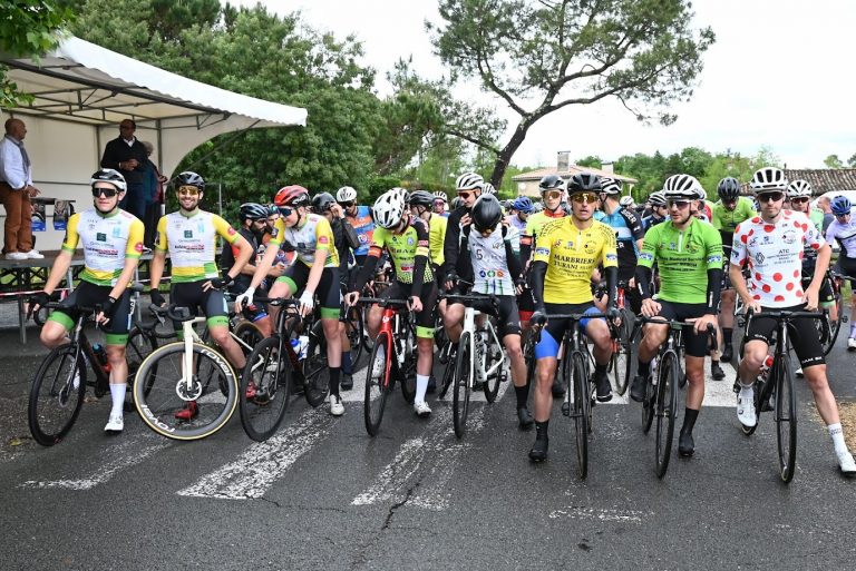 Sud Gironde – CYCLISME — — Yohan Soubes vainqueur et maillot jaune de ...