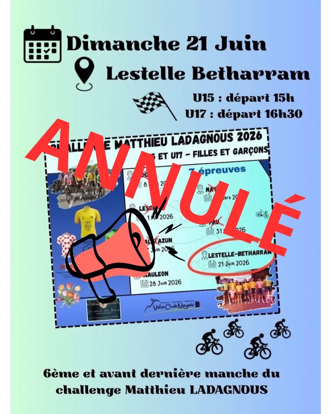 Sud Gironde – CYCLISME — — Dimanche 21/06 , les épreuves de Lestelle ...